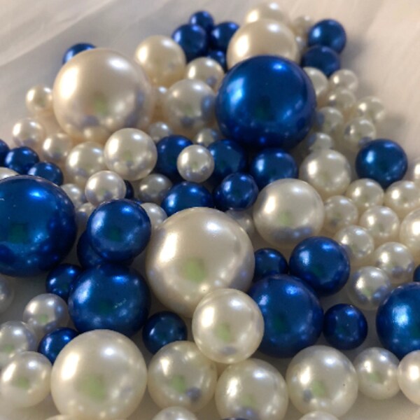 Royal Blue Pearls - Etsy