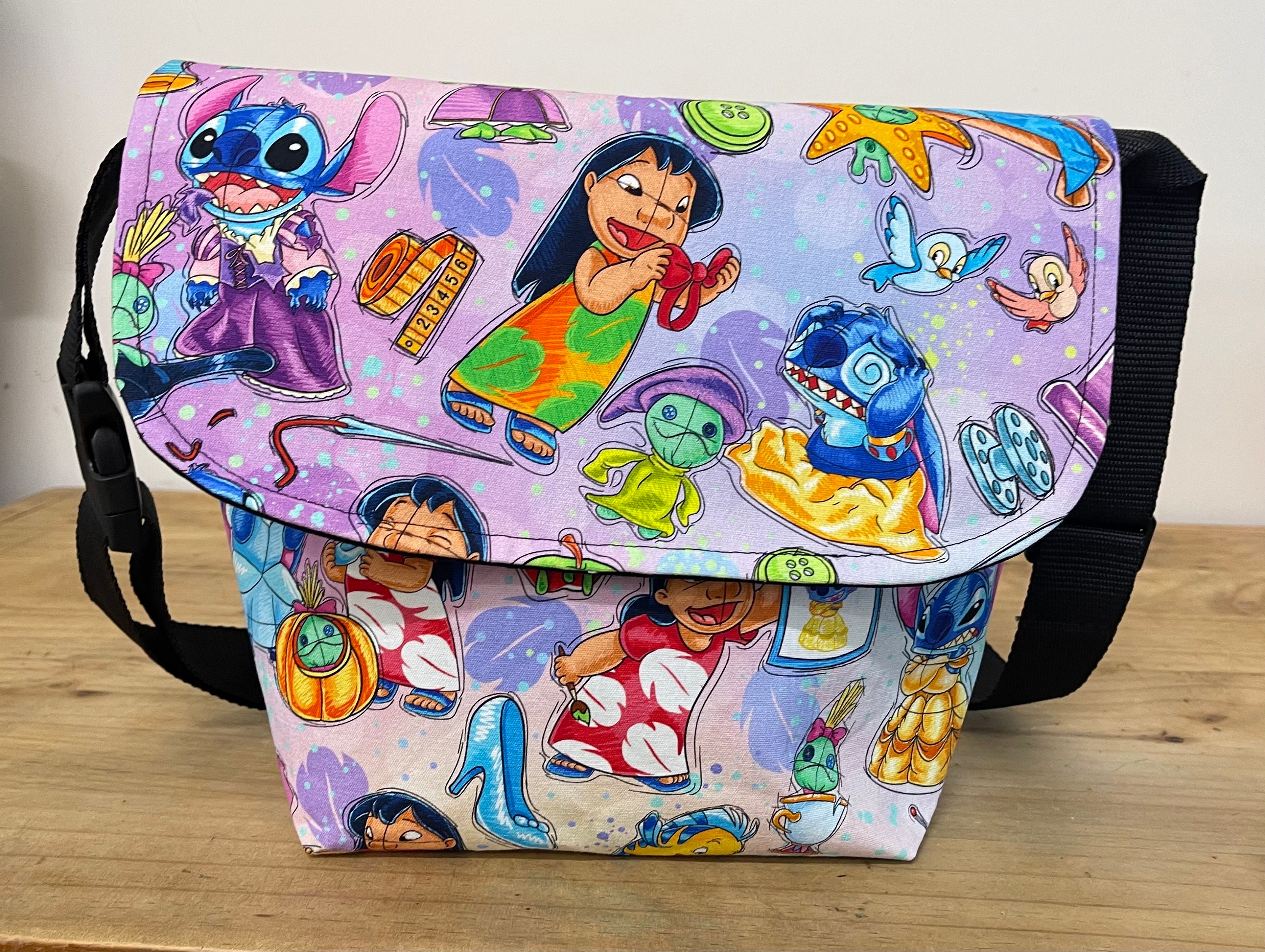 Lilo and Stitch Dressup Disney Messenger Bag Canvas Bag - Etsy