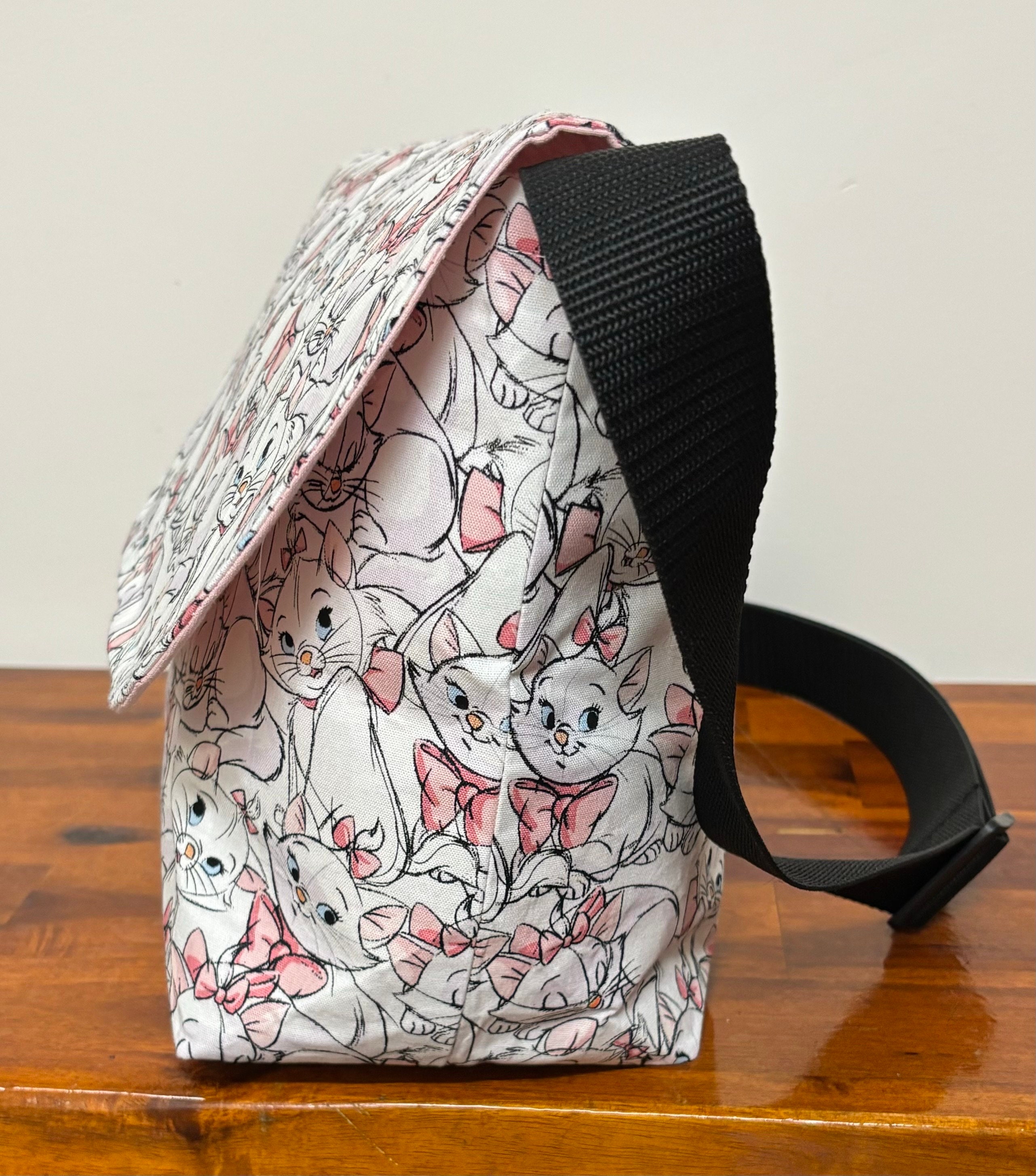 Marie the Cat Messenger Bag, Aristocats Handbag. - Etsy