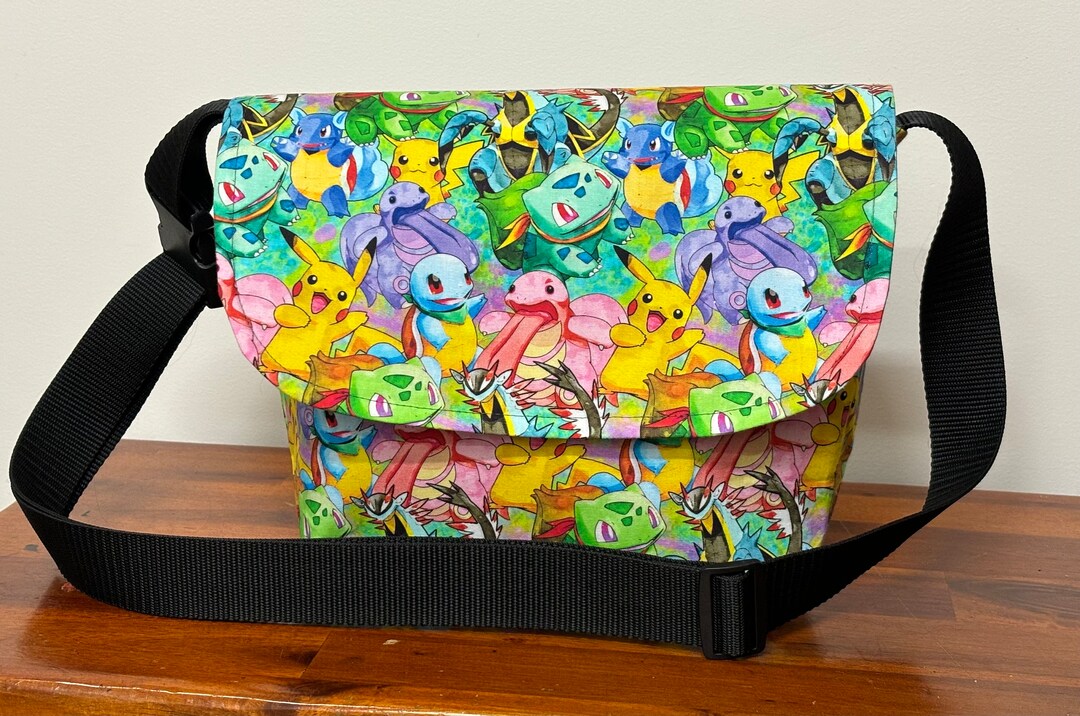 Pokemon Messenger Bag - Etsy