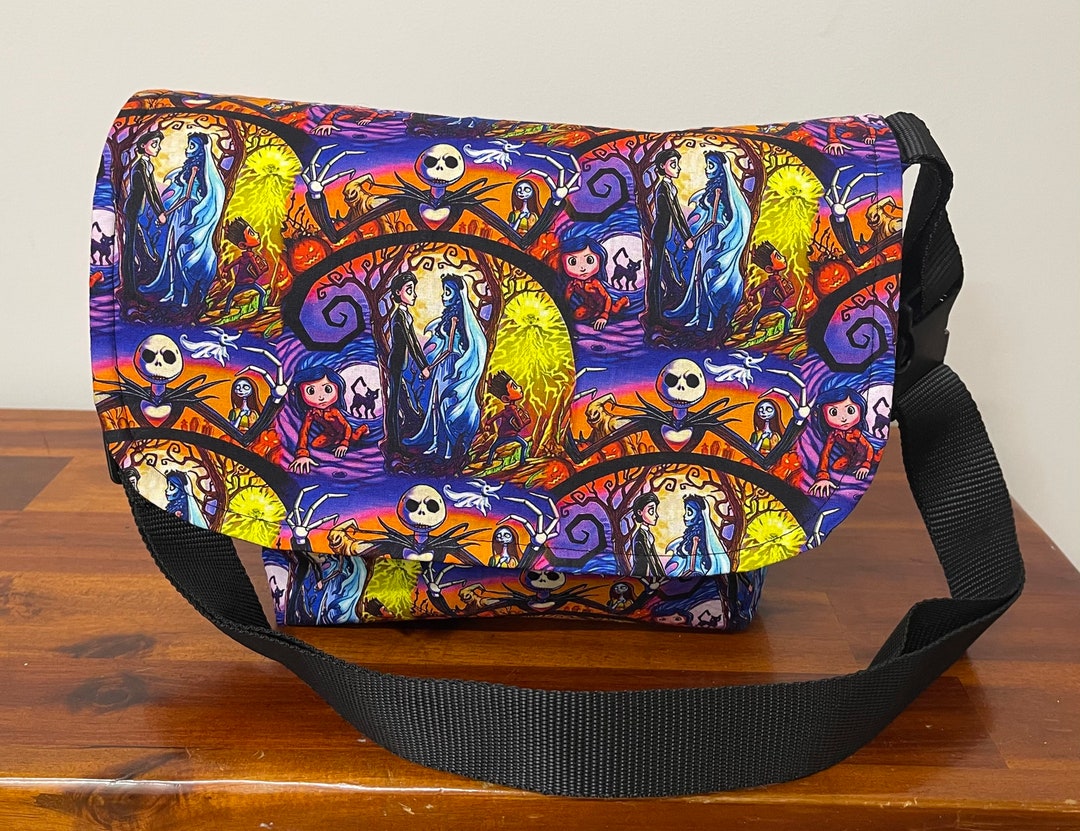 Nightmare Before Christmas Messenger Bag. - Etsy