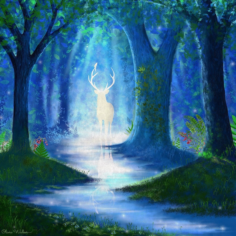 Big Print of Original Artwork.night Painting.giclee - Etsy