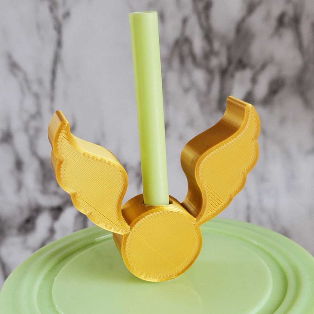 Golden Ball Straw Topper - Etsy