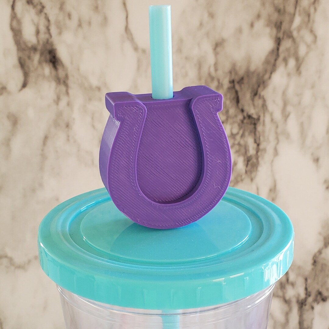 Horseshoe Straw Topper - Etsy