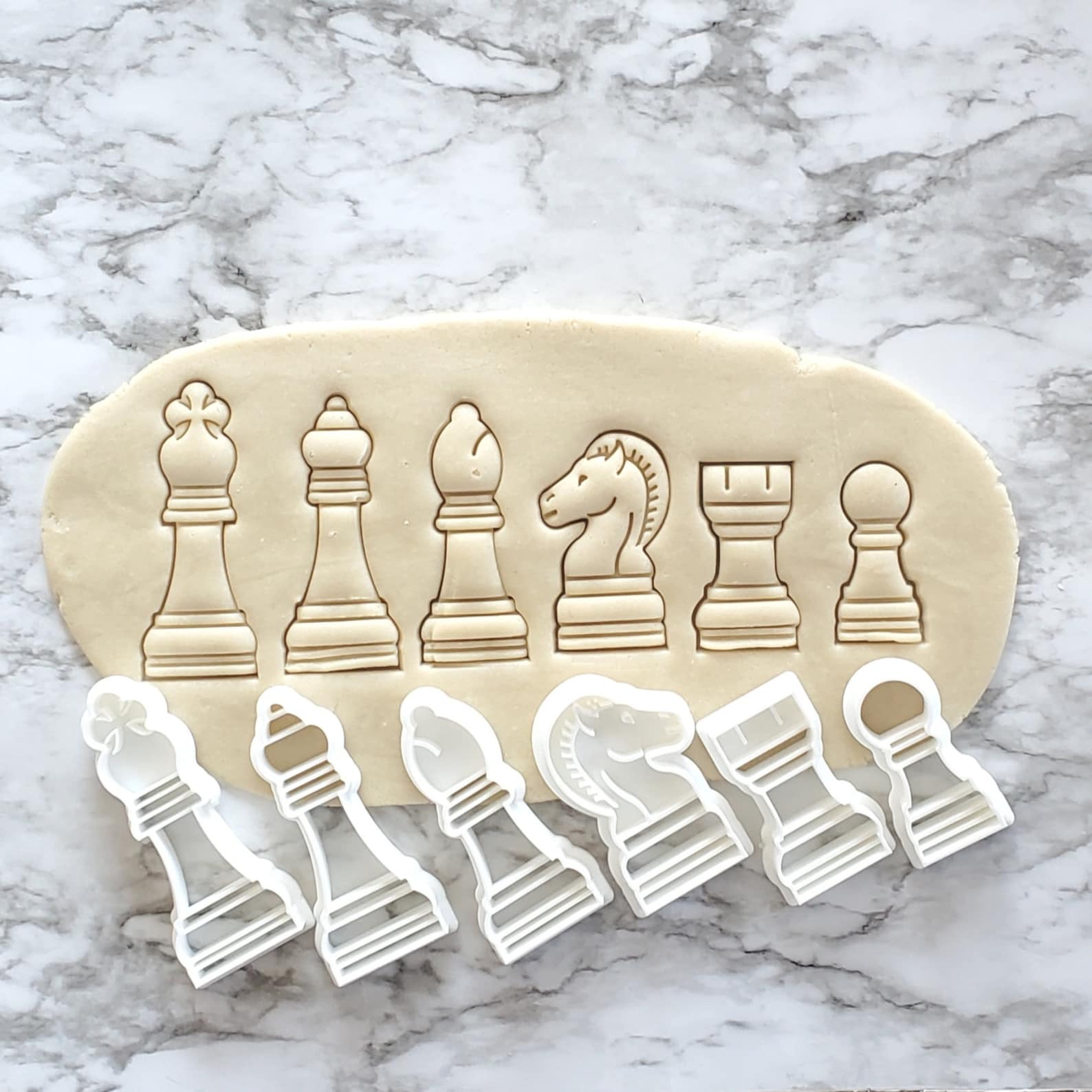 Chess Set Cookie Cutters - Etsy