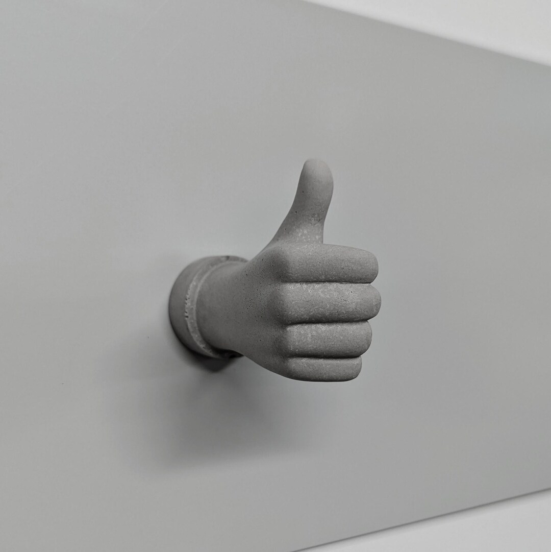 Little Brutal Magnetic Thumb up Hook - Etsy