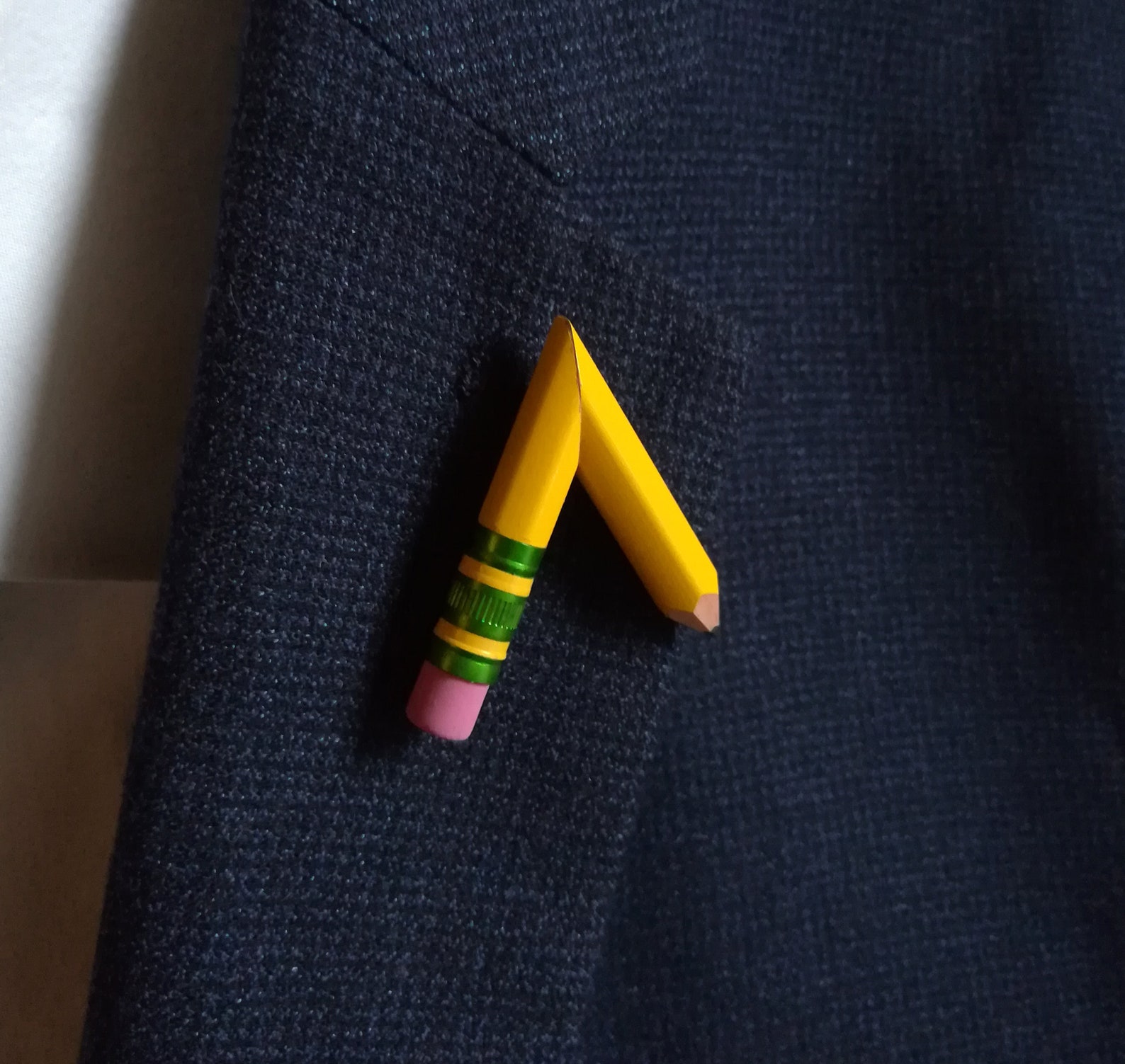 Pencil Lapel Pin - Etsy