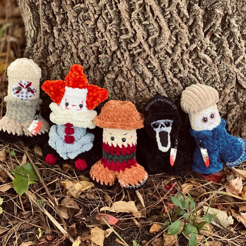 Scream Peens Crochet Patterns: Horror Amigurumi (digital PDF) - Etsy