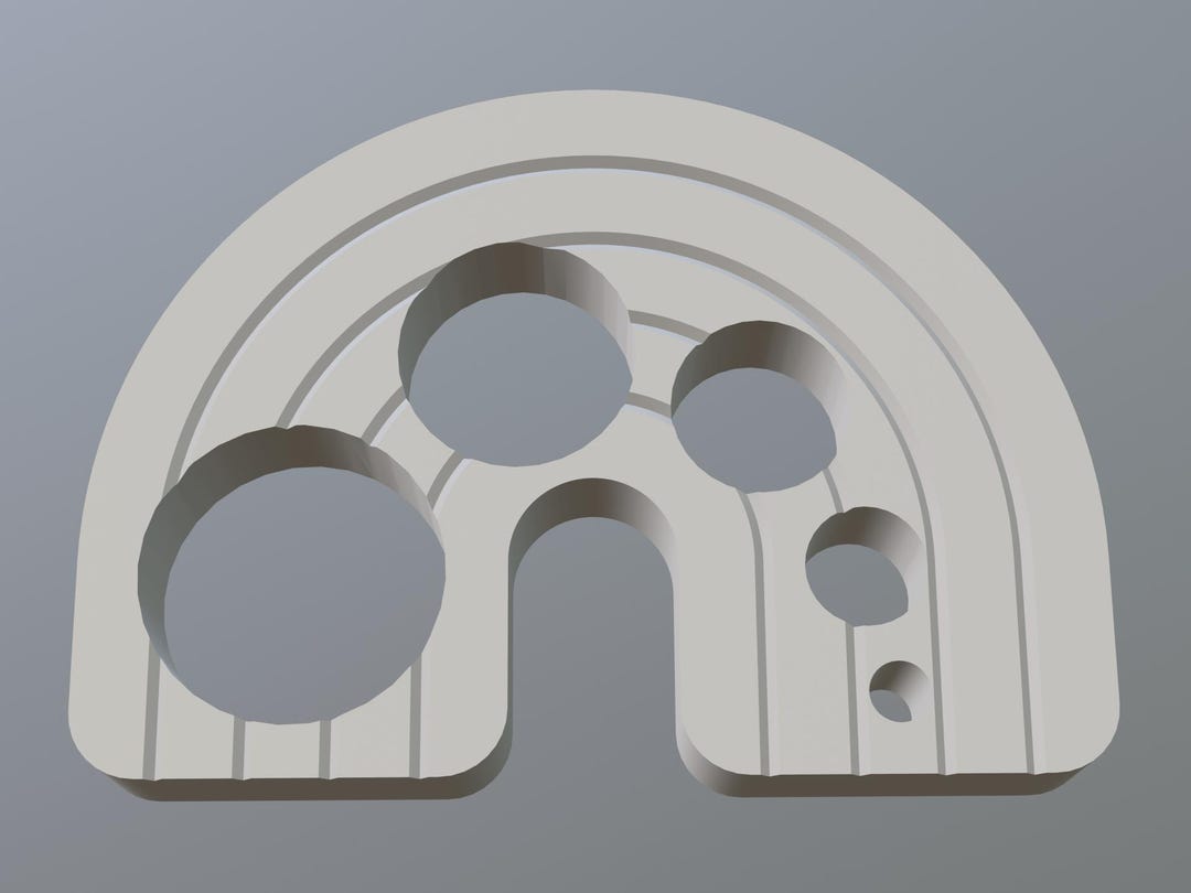 3D Printable Rainbow Safety Eye Gizmo (OBJ File) - Etsy