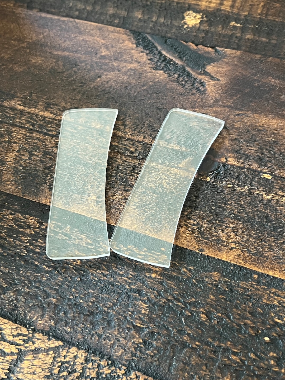 Acrylic Hair Clip Template Set, Set of 2 Hair Clip Templates, DIY Hair ...