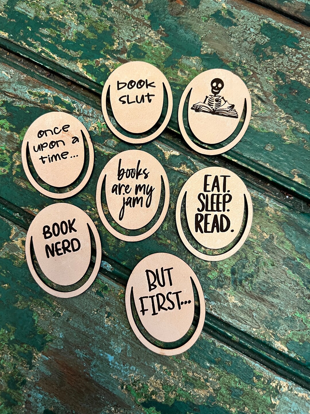 Leather Bookmark Svg/digital Paperclip File/bookmark Paperclip File ...