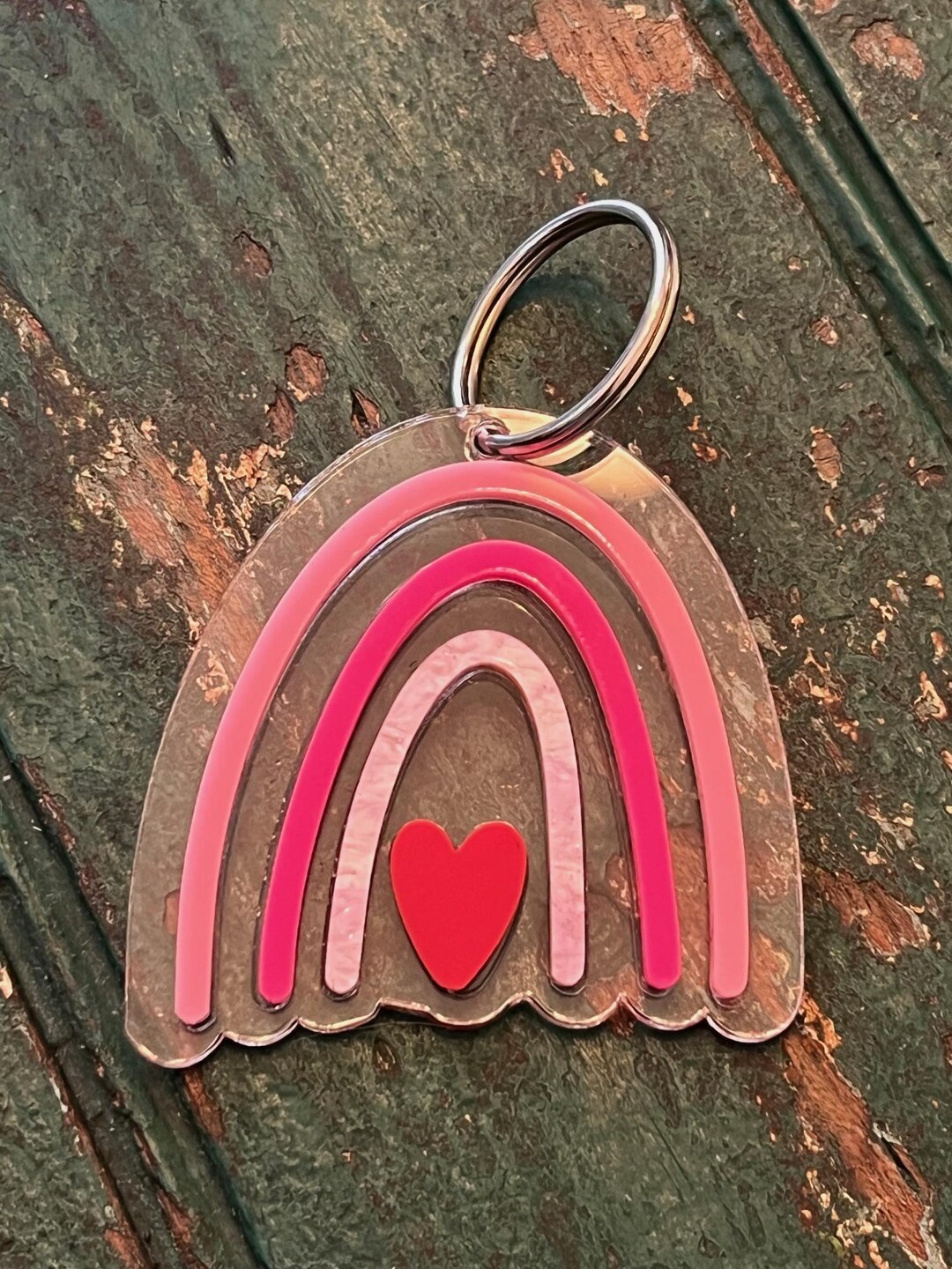 SVG Rainbow Arch Keychain, Scrap Buster SVG, Digital Rainbow Arch ...