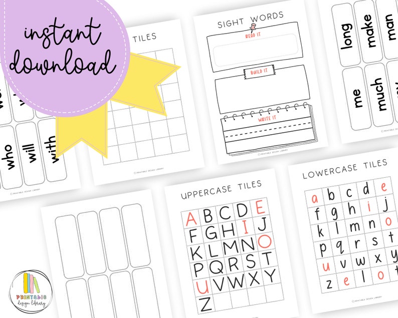 Printable Sight Word Practice Preschool Worksheets, Preschool Learning ...
