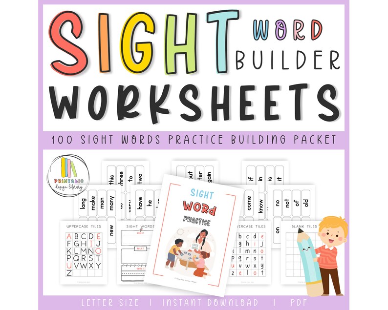 Printable Sight Word Practice Preschool Worksheets | Preschool Learning ...
