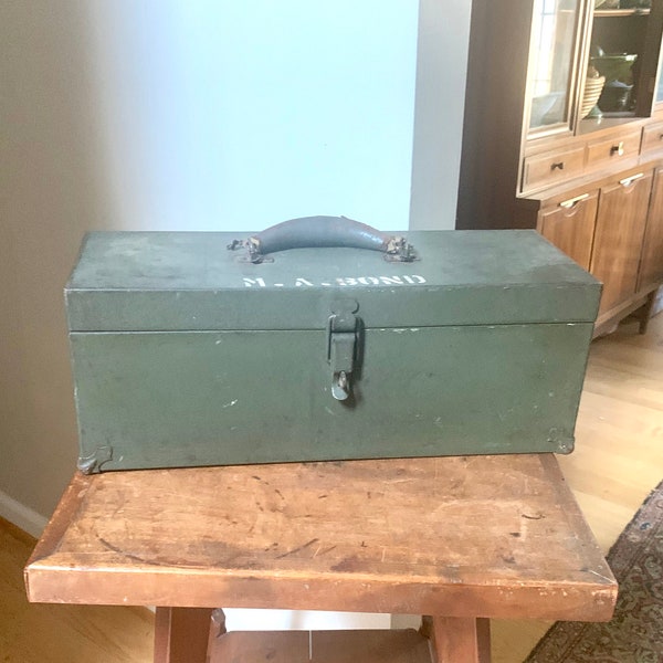 Metal Tool Box - Etsy