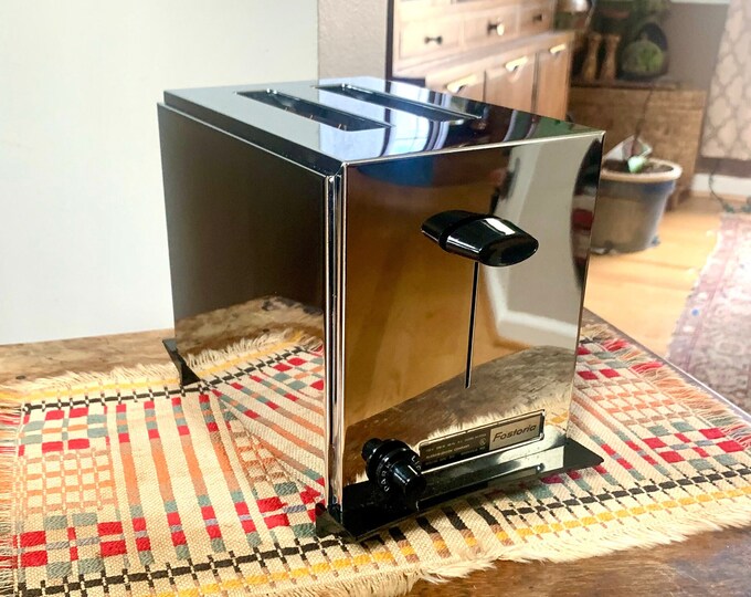 Vintage Fostoria Chrome Toaster | Retro Mcgraw-edison Toaster | 1960's ...