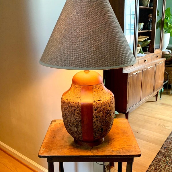 Cork Lamp - Etsy