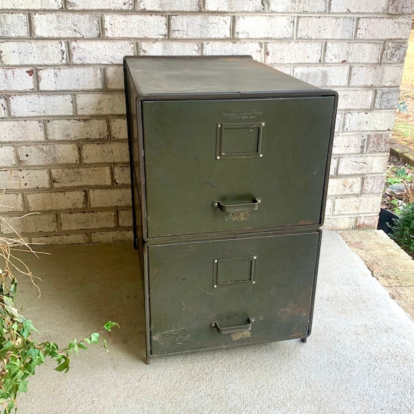 Metal Filing Cabinet - Etsy