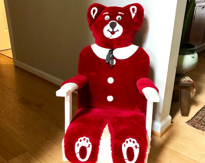 Bubba Bear Rocking Chair | Syd Leach Child's Rocking Chair | Child's ...