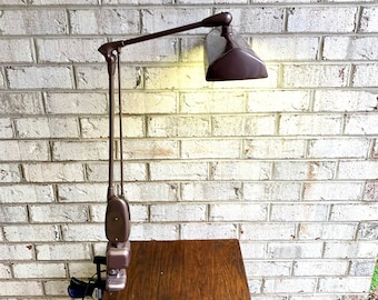 Mid Century Dazor Desk Lamp - Vintage Dazor Desk Lamp - Etsy