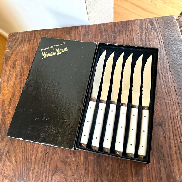 Vintage French Steak Knives - Etsy