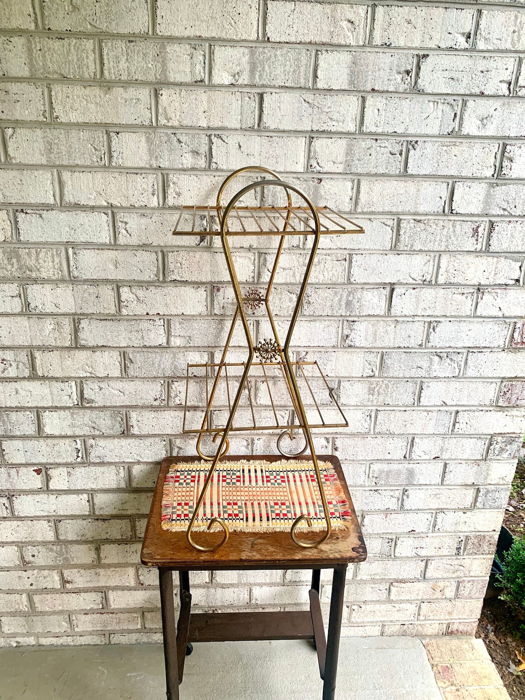 Vintage Eames Style Telephone Stand | Mid Century Telephone Stand ...