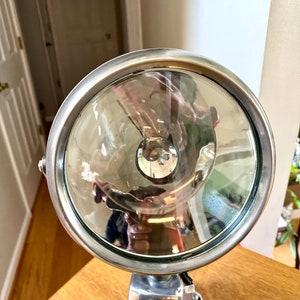 Vintage Perko Rayline Search Light Lamp | Repurposed Nautical Spotlight ...