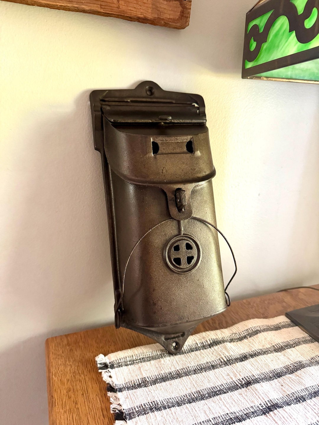 Antique Griswold Cast Iron Mailbox | Griswold 106A Cast Iron Mailbox ...