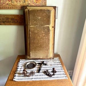 Antique Catholic Prayer Box | Catholic Sick Call Box | Last Sacrament ...