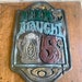 Vintage Plaster Beer Sign Beer on Draught Sign Man Cave Decor Sign Bar ...