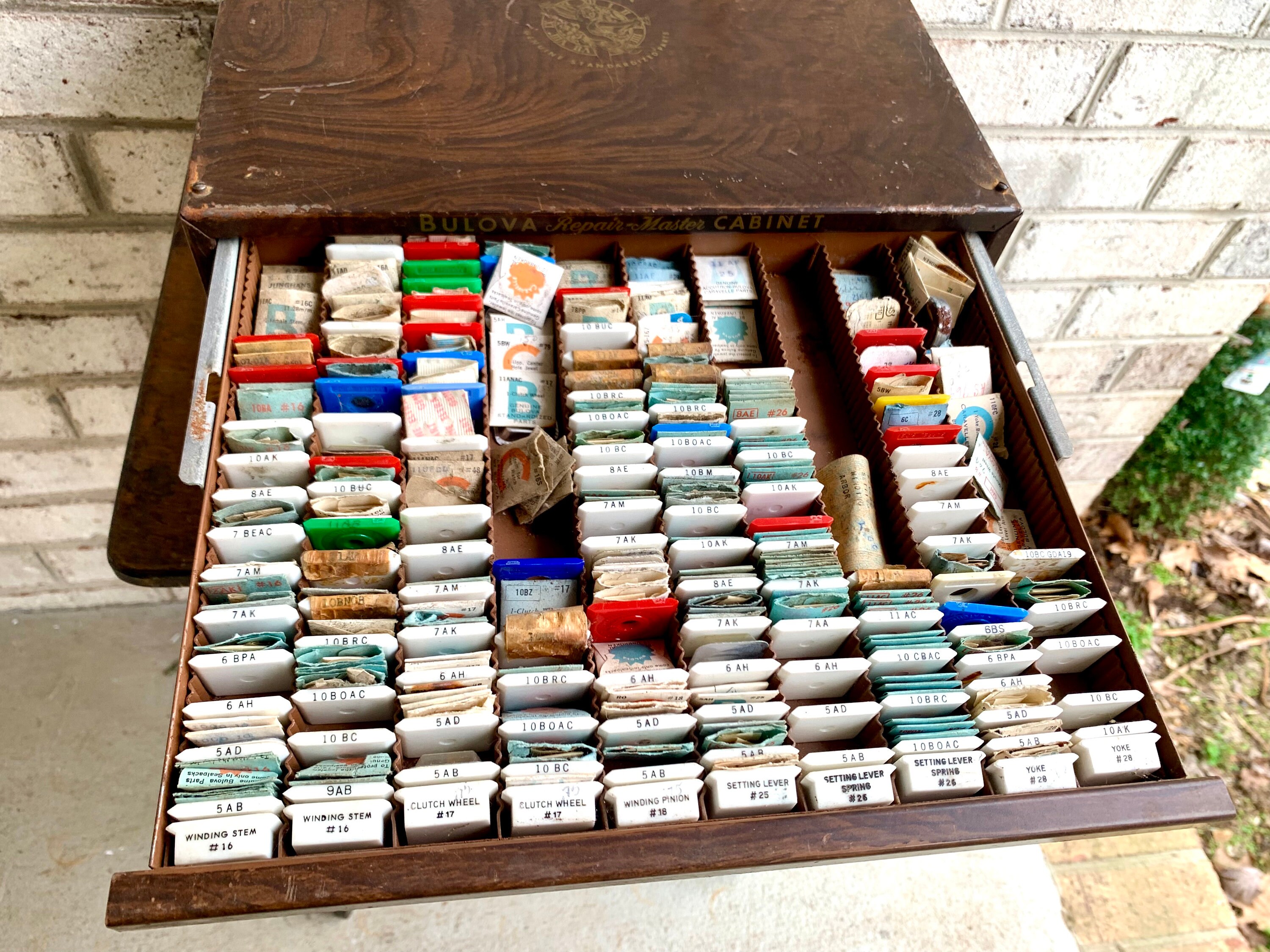 Vintage Bulova Repair-master Cabinet With Contents 3 Drawer - Etsy