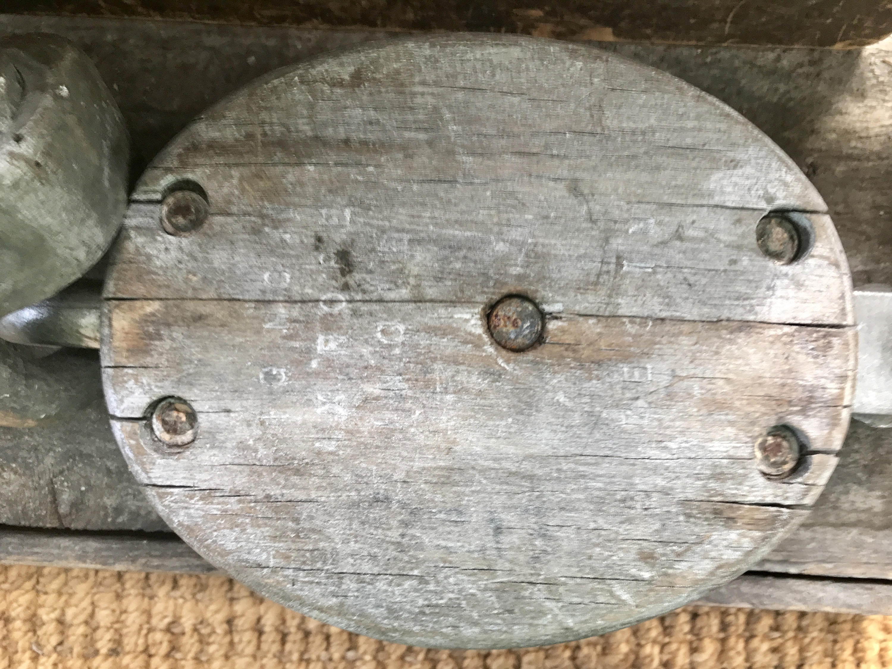 Antique Wooden Pulley Wood Block and Tackle Industrial - Etsy