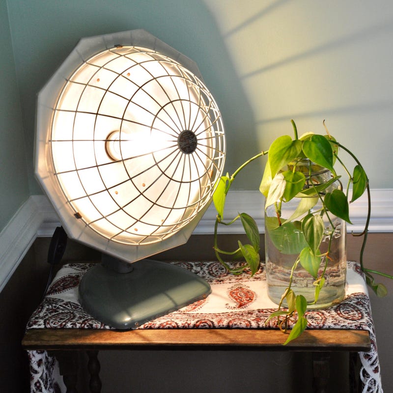 Upcycled Lamp - Etsy