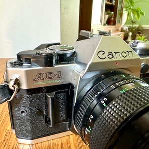 Vintage Canon AE-1 Program Camera | Canon AE1 Program 35MM Film Camera With Canon 50mm 1:1.4 ...