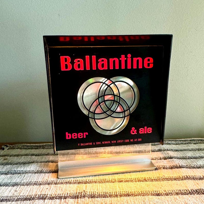Ballantine Beer - Etsy