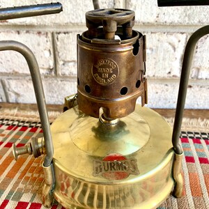 Vintage Burmos Camping Stove Burmos Touring Stove Burmos No. 21 ...