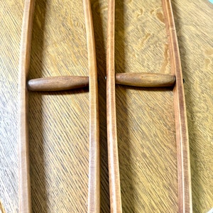 Vintage Wooden Crutches | Antique Split Wood Crutches | Vintage Medical ...