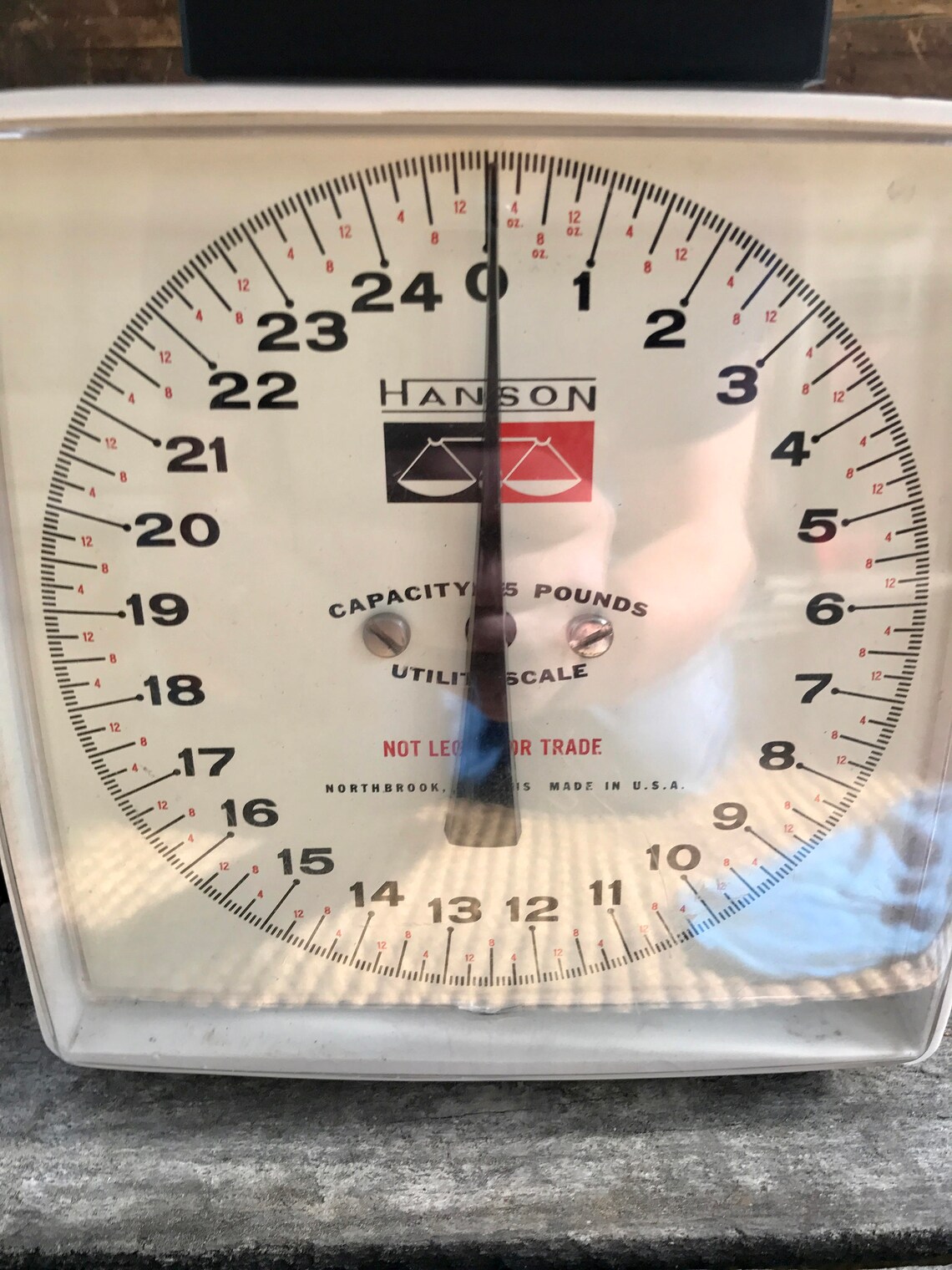 Hanson Utility Scale Hanson Kitchen Scale Old Plastic | Etsy