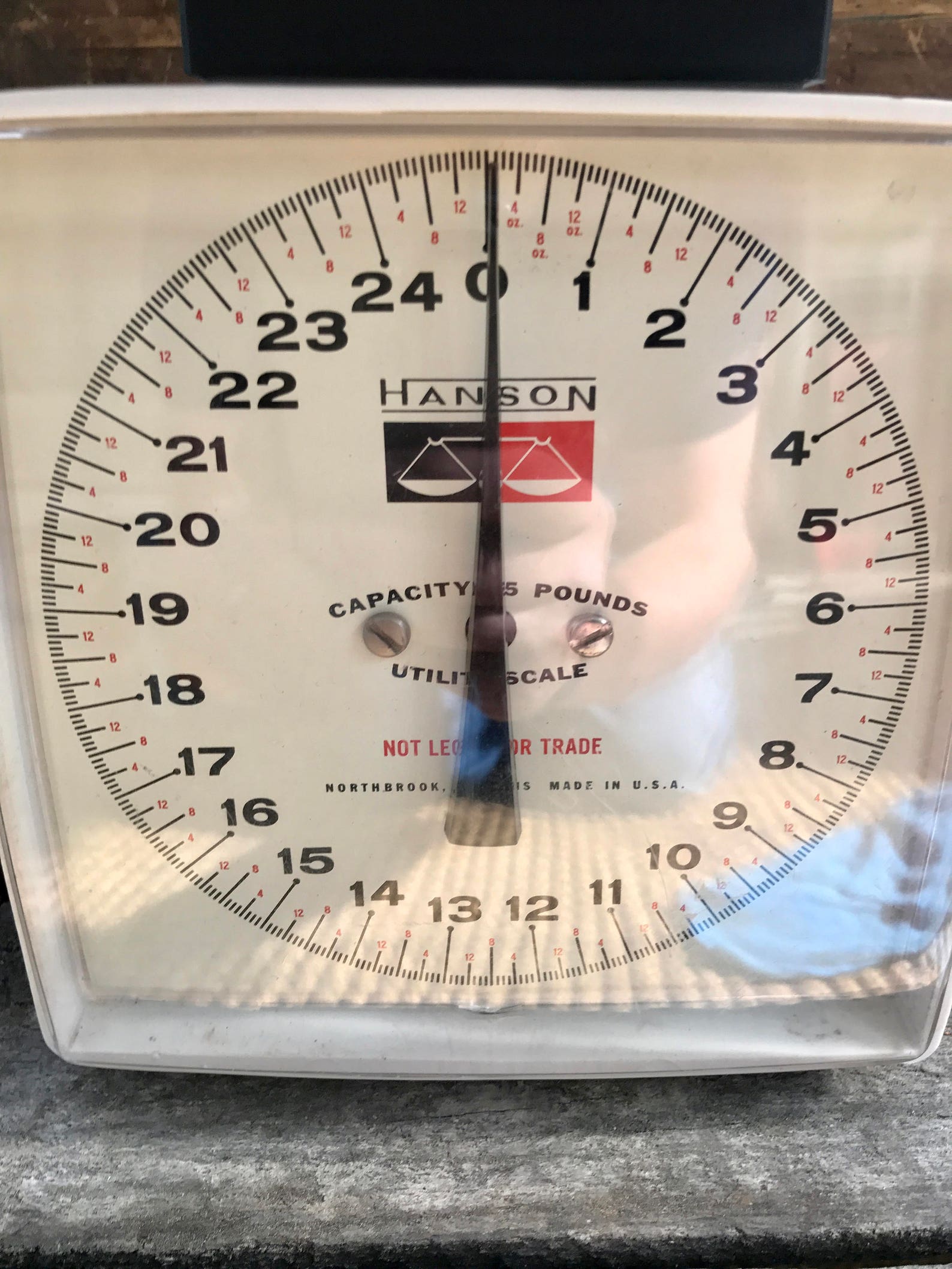 Hanson Utility Scale Hanson Kitchen Scale Old Plastic | Etsy