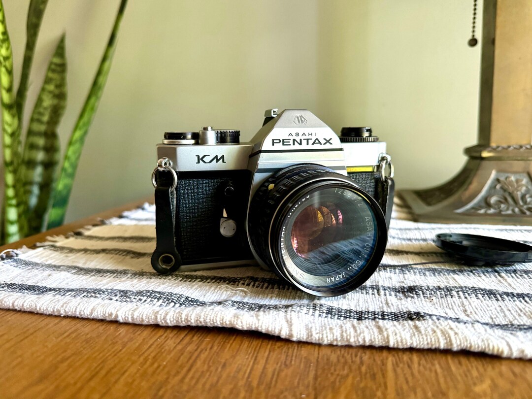 Vintage Pentax KM 35MM Camera | Asahi Pentax KM Camera | Pentax 35MM ...