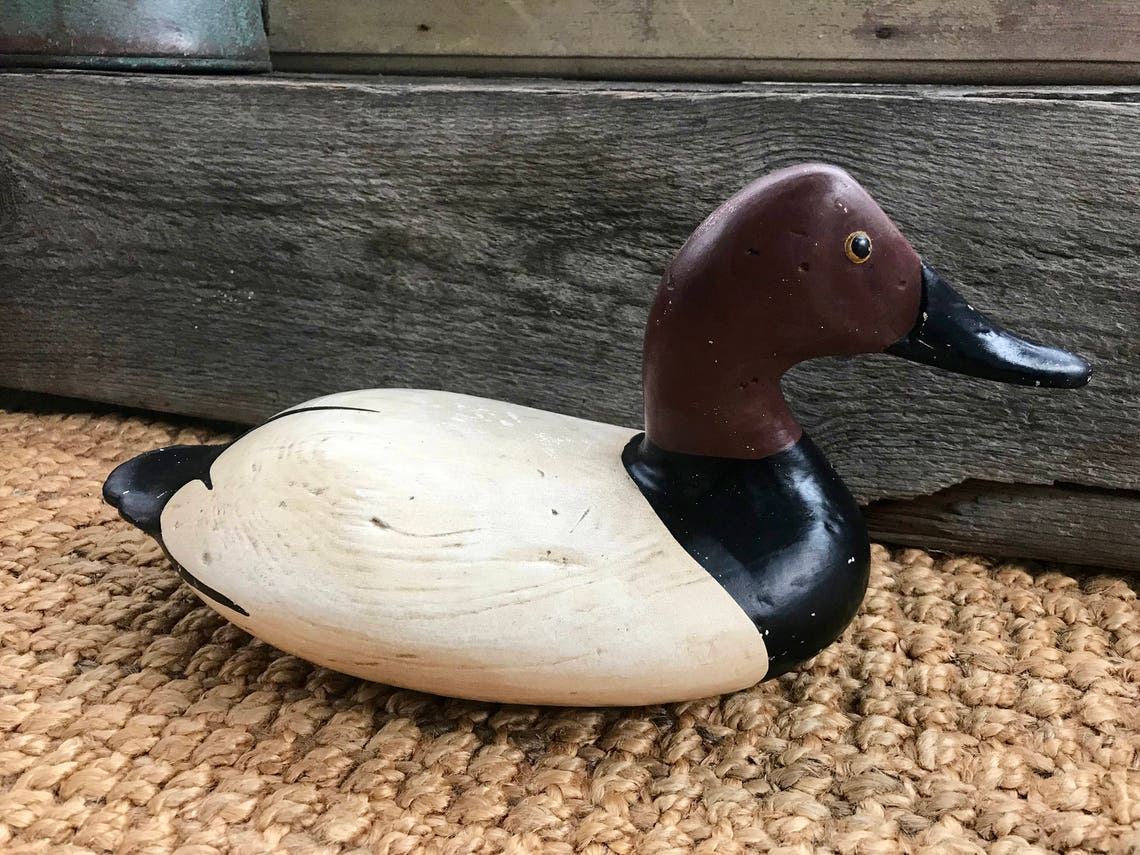 Rustic Ceramic Duck Decoy Primitive Ceramic Duck Decor | Etsy