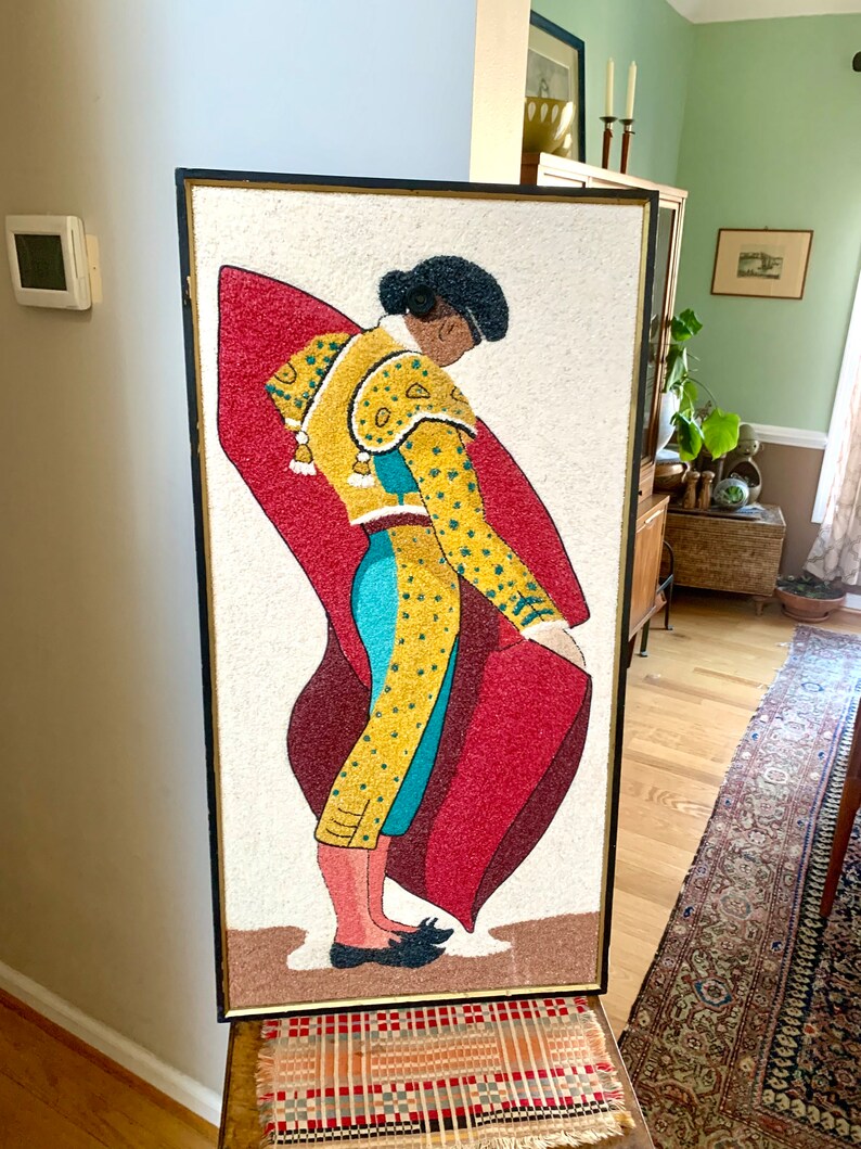 Vintage Matador Gravel Art Pebble Art Matadore MCM Gravel - Etsy
