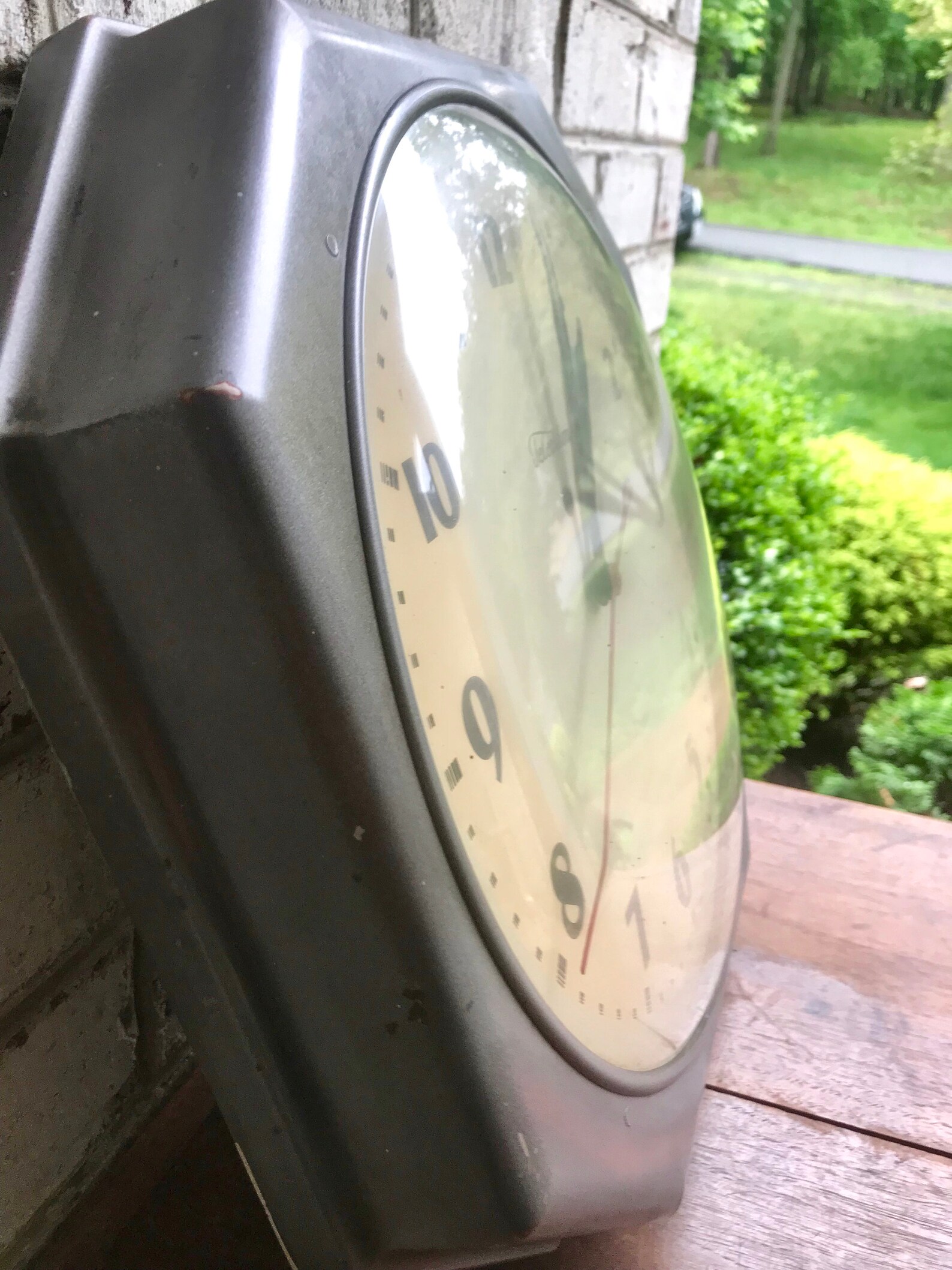Vintage MCM Telchrom Wall Clock Classic Industrial Wall - Etsy