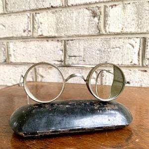 1910's King's Wire Rim Safety Glasses | Saniglas Metal Safety Goggles ...
