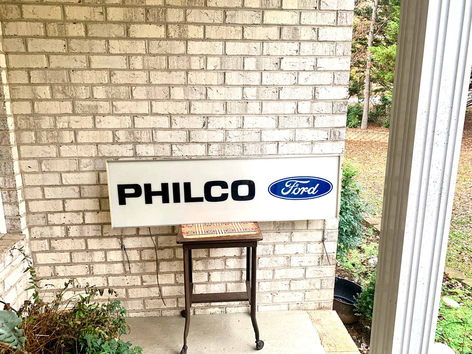Vintage Philco Ford Light up Sign Ford Philco Dealership - Etsy