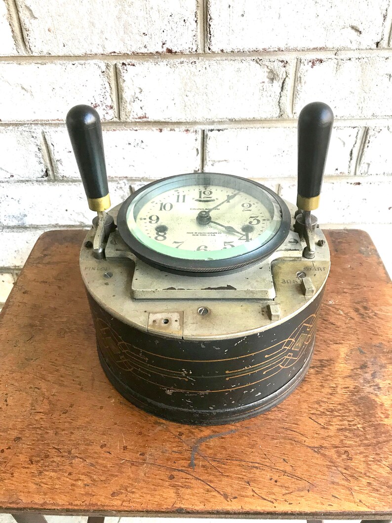 Antique Calculagraph Pool Hall Timer Billiards Clock Timer | Etsy