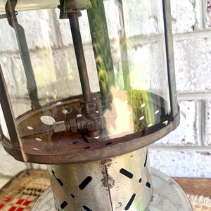Vintage Coleman Model 228 Lantern| Coleman Nickel Plated Big Hat ...