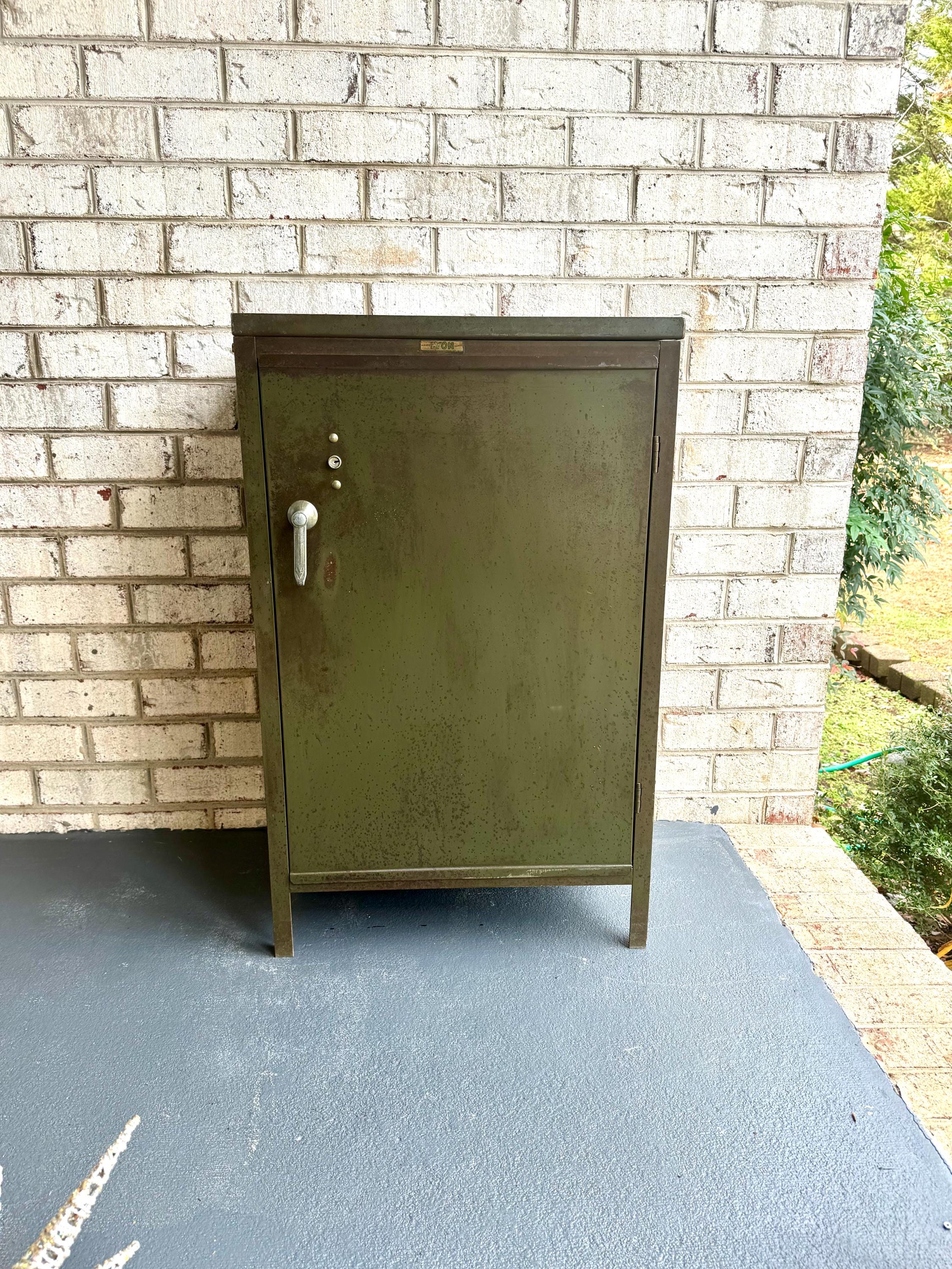 Vintage Metal Cabinet Etsy UK