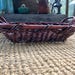 Vintage Wicker Bread Basket Rustic Wicker Storage 80's - Etsy