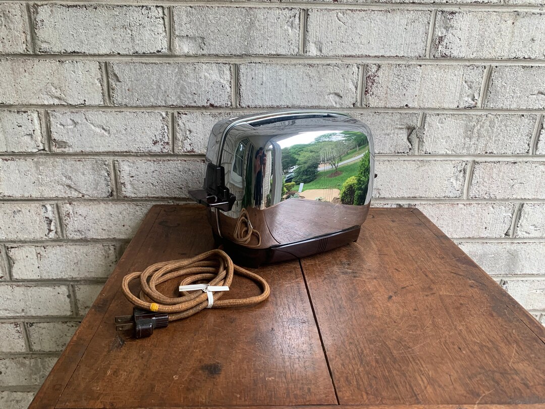 Vintage Kenmore Chrome Toaster Retro Kenmore 307-6331 Toaster 1940's ...